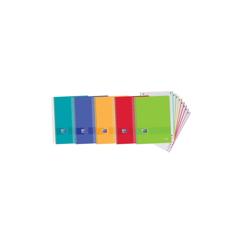 Oxford Europeanbook 8 Live & Go Pack de 5 Cuadernos Espiral Formato A4 ...