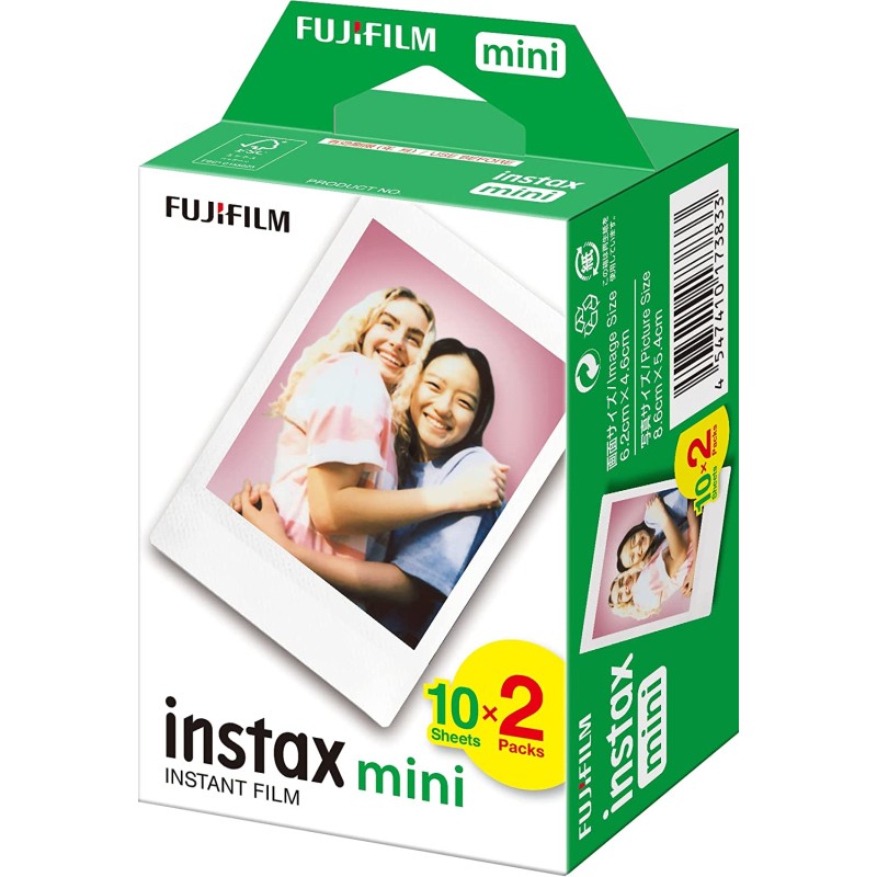 Fujifilm Instax mini Pack de 2x10 Peliculas de Fotos Instantaneas ...