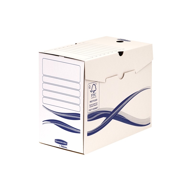 Fellowes Bankers Box Basic Pack de 25 Cajas de Archivo Definitivo A4+ 150mm - Montaje Manual ...